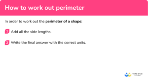 How To Work Out Perimeter - GCSE Maths - Steps & Examples