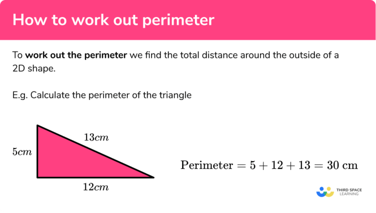 How To Work Out Perimeter - GCSE Maths - Steps & Examples