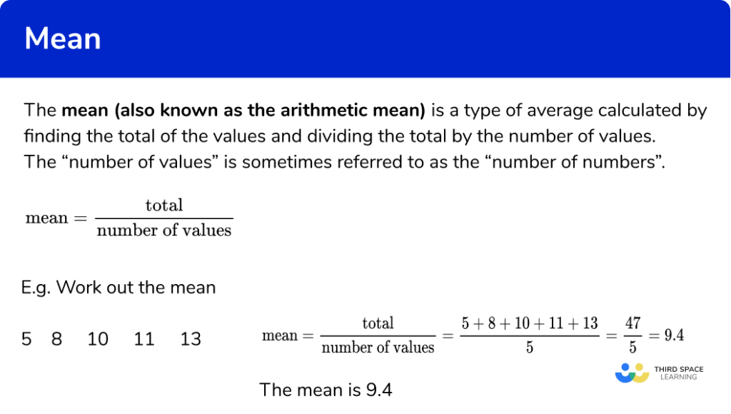 Mean GCSE Maths Steps Examples Worksheet Mean GCSE Maths Steps Examples Worksheet