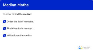 Median - GCSE Maths - Steps, Examples & Worksheet