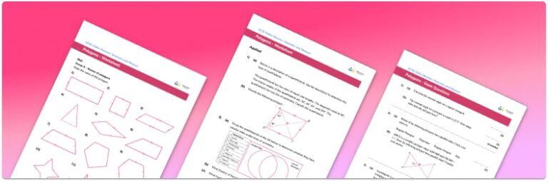 Irregular Polygon - GCSE Maths - Steps, Examples & Worksheet
