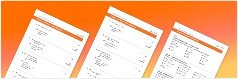 Powers And Roots - GCSE Maths - Steps, Examples & Worksheet