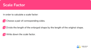 Scale Factor - GCSE Maths - Steps, Examples & Worksheet