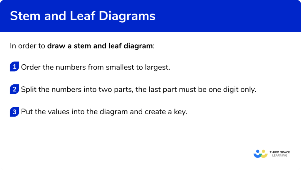 Stem And Leaf Diagram - GCSE Maths - Steps & Examples