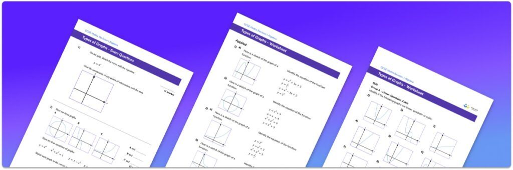 Graph Worksheet - GCSE Maths [FREE] - Third Space Learning
