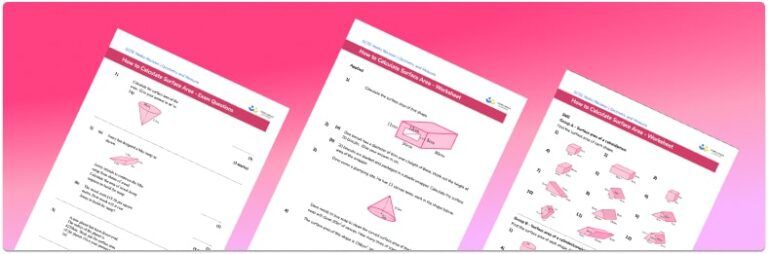 How To Calculate Surface Area - GCSE Maths - Steps & Examples