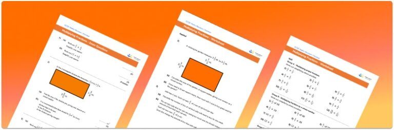 Multiplying Fractions Worksheets - GCSE Maths [FREE] - Third Space Learning