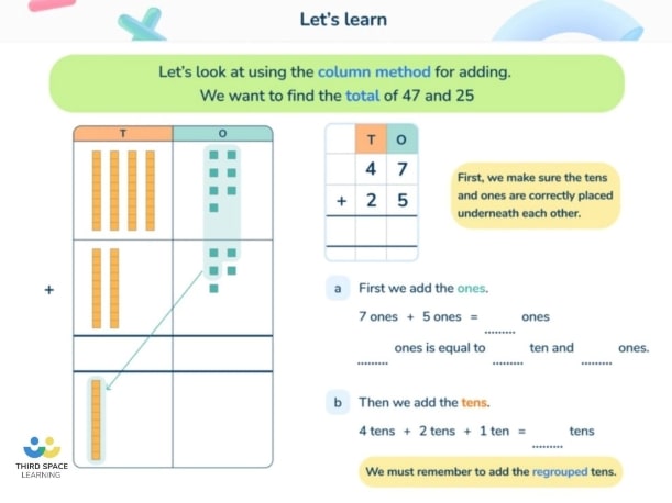 Subtraction Column Method Worksheet Worksheets For Kindergarten