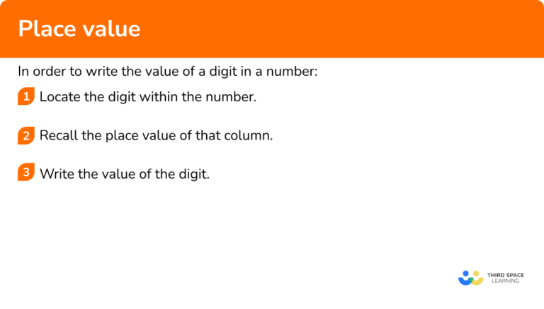 Place Value - GCSE Maths - Steps, Examples & Worksheet