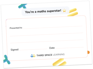 [FREE] Printable Maths Superstar Certificate