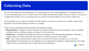 Collecting Data - GCSE Maths - Steps, Examples & Worksheet