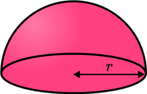 Hemisphere Shape - GCSE Maths - Steps, Examples & Worksheet