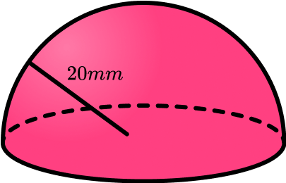Volume Of A Sphere - GCSE Maths - Steps & Examples
