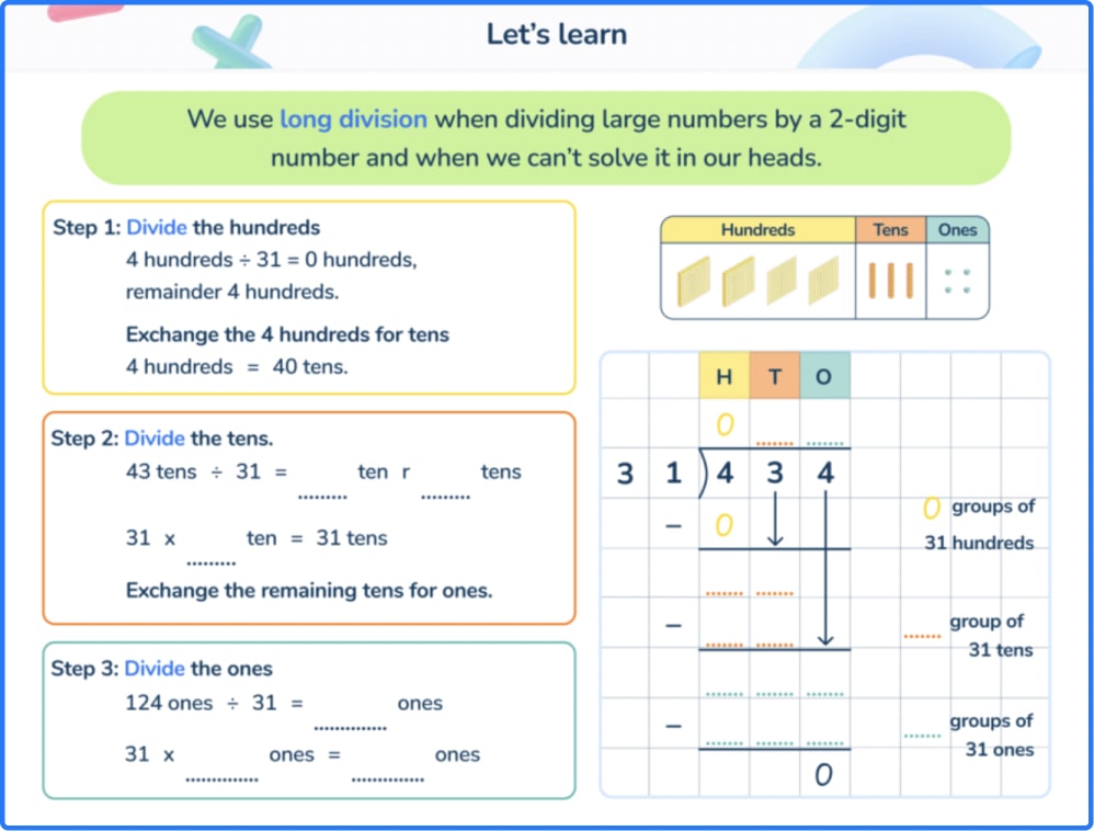 How To Teach The Formal Long Division Method At KS2 Step By Step So How To Teach The Formal Long Division Method At KS2 Step By Step So