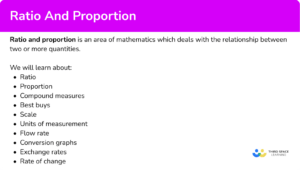 Ratio And Proportion - Maths GCSE - Steps & Examples