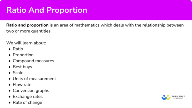 Ratio And Proportion - Maths GCSE - Steps & Examples
