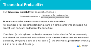 Theoretical Probability - GCSE Maths - Steps & Examples