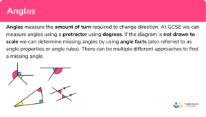 Angles - GCSE Maths - Steps, Examples & Worksheet
