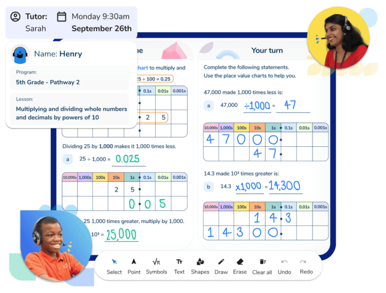Fifth grade tutoring - Third Space Learning