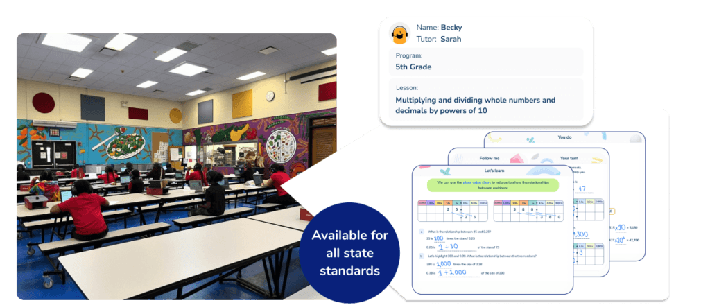 Math Tutoring - Personalized - In School - One on One - Third Space ...