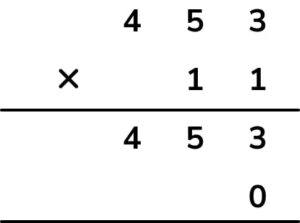 Step by Step Teaching On Standard Algorithm For Multiplication