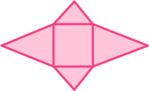 Square Based Pyramid - GCSE Maths - Steps & Examples