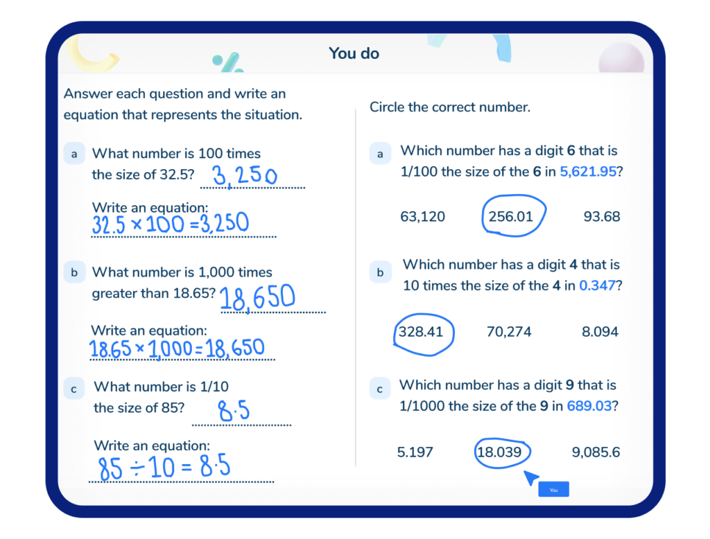 Fifth grade tutoring - Third Space Learning