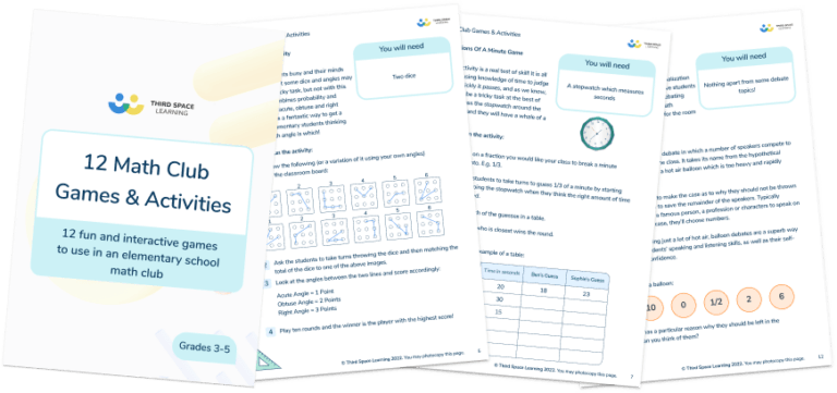 Math Club Ideas And Activities For Teachers