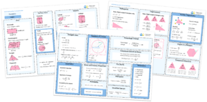 Maths Formulas - GCSE Maths - Steps, Examples & Worksheet