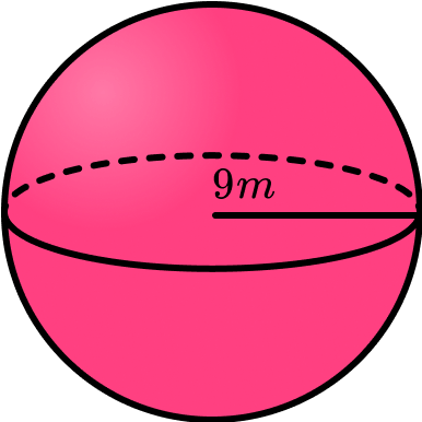 Volume Of A Sphere - GCSE Maths - Steps & Examples