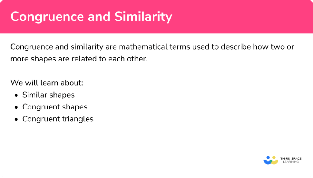 Congruence And Similarity - GCSE Maths - Steps & Examples