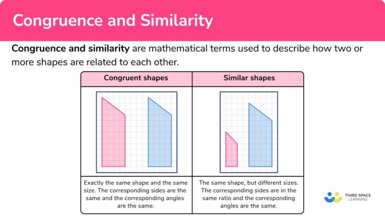 Congruence And Similarity - GCSE Maths - Steps & Examples