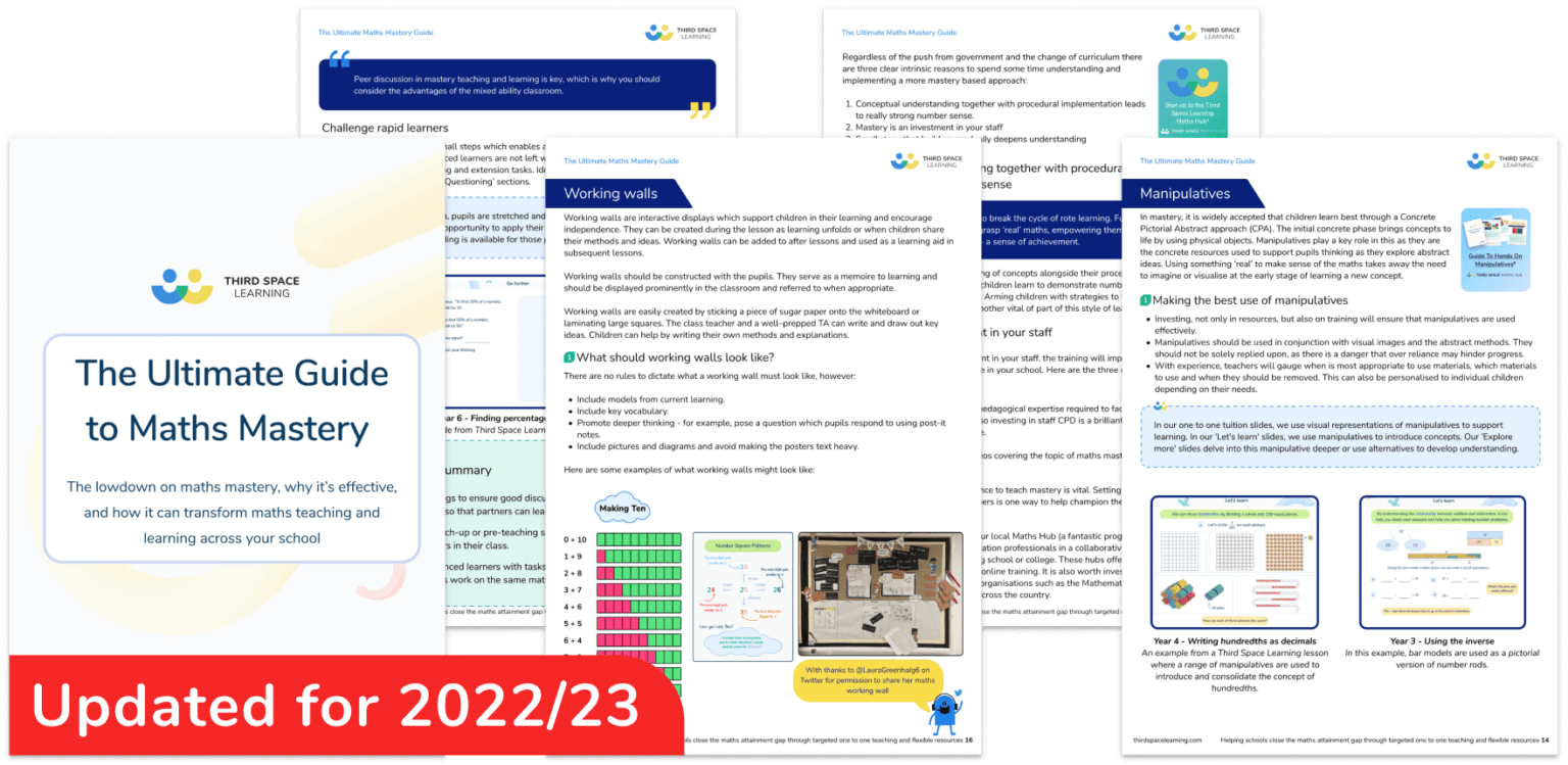 [FREE] The Ultimate Guide to Maths Mastery