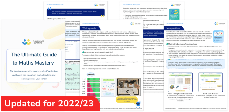 [FREE] The Ultimate Guide to Maths Mastery