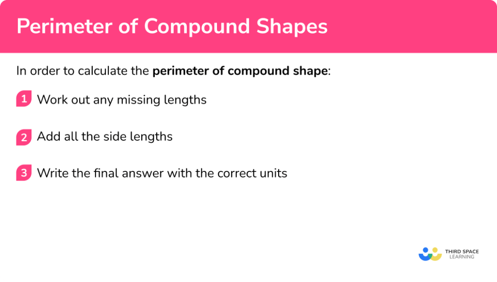 Perimeter Of Compound Shapes - GCSE Maths Steps & Examples