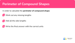 Perimeter Of Compound Shapes - GCSE Maths Steps & Examples