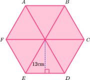 Area Of A Hexagon - GCSE Maths - Steps, Examples & Worksheet