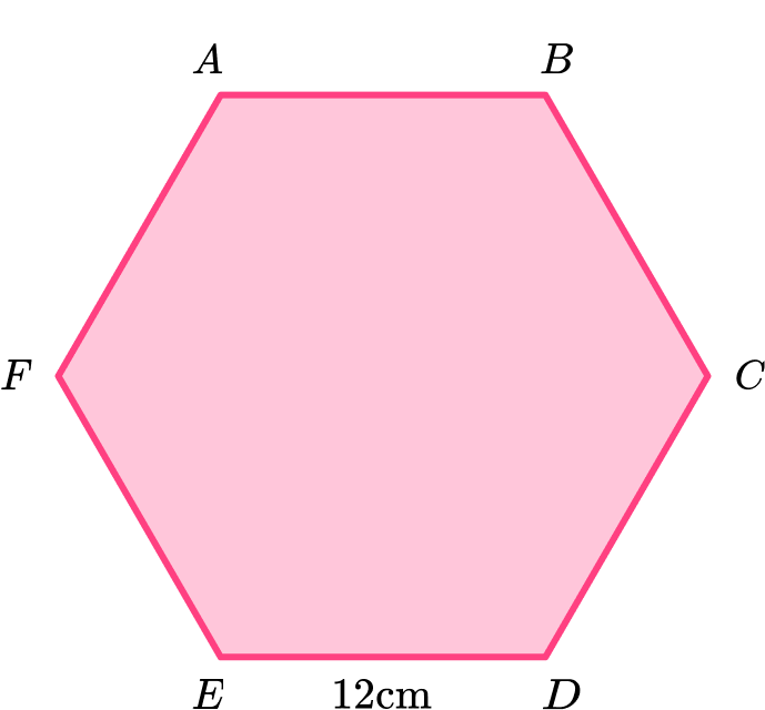 Area Of A Hexagon - GCSE Maths - Steps, Examples & Worksheet