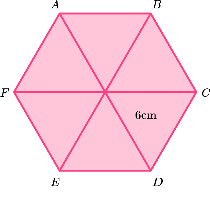 Area Of A Hexagon - GCSE Maths - Steps, Examples & Worksheet