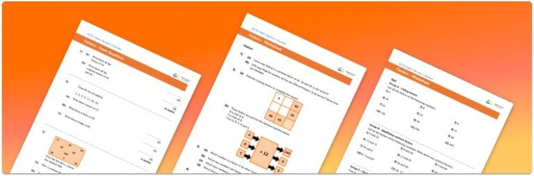 Factors - GCSE Maths - Steps, Examples & Worksheet