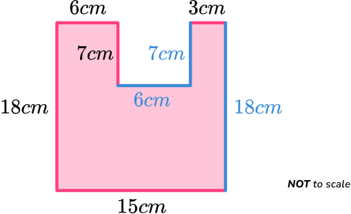 Perimeter Of Compound Shapes - GCSE Maths Steps & Examples