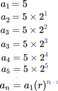 Geometric Sequences - GCSE Maths - Steps & Examples