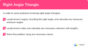 Right Angle Triangle - GCSE Maths Steps, Examples & Worksheet