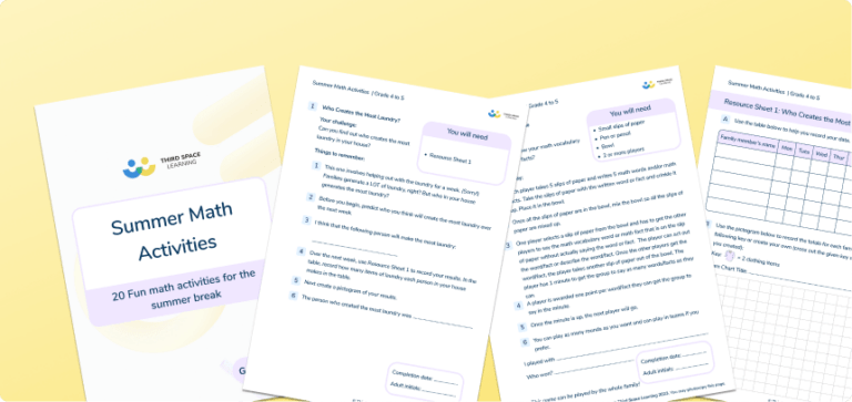 Free Math Resources - Elementary School - Third Space Learning