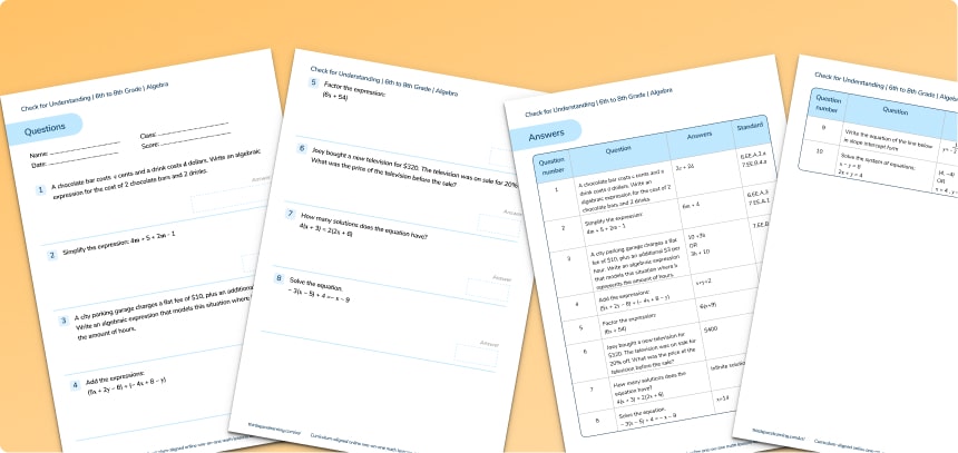 Free Math Resources - Elementary School - Third Space Learning