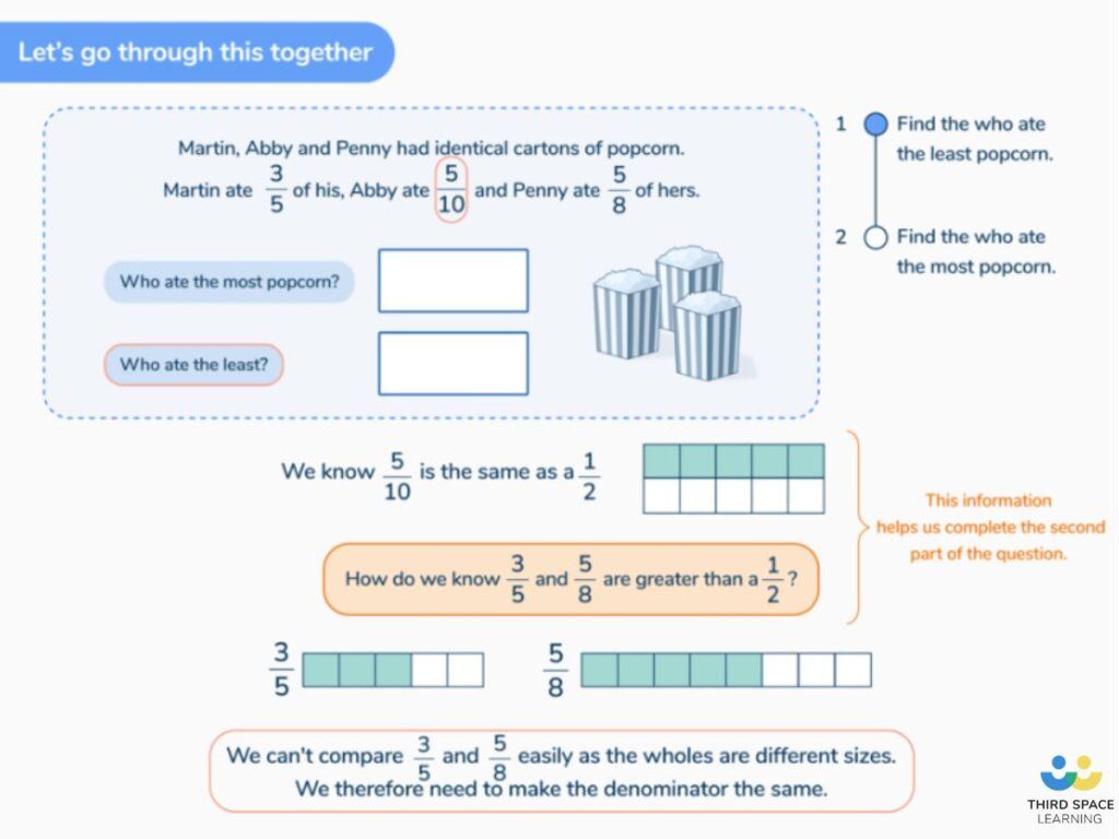 28 Fraction Word Problems For Year 2 To Year 6