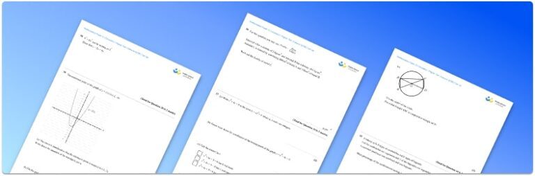 [FREE] Edexcel GCSE Maths Higher Papers - Set 1b - Third Space Learning