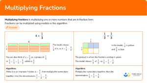 Multiplying Fractions - Math Steps, Examples & Questions