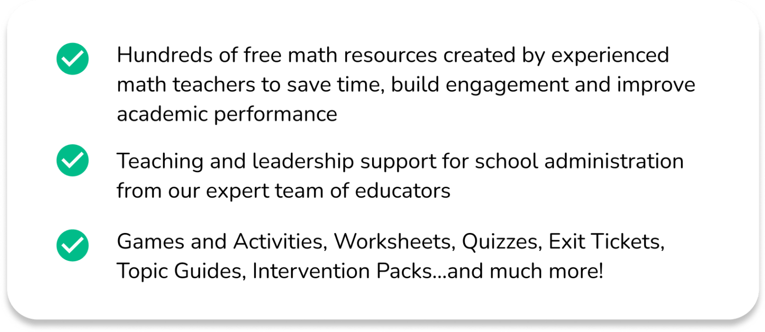 Resource Sign Up - Third Space Learning