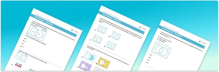 [FREE] 15 Venn Diagrams Questions And Practice Problems Worksheet (KS3 ...
